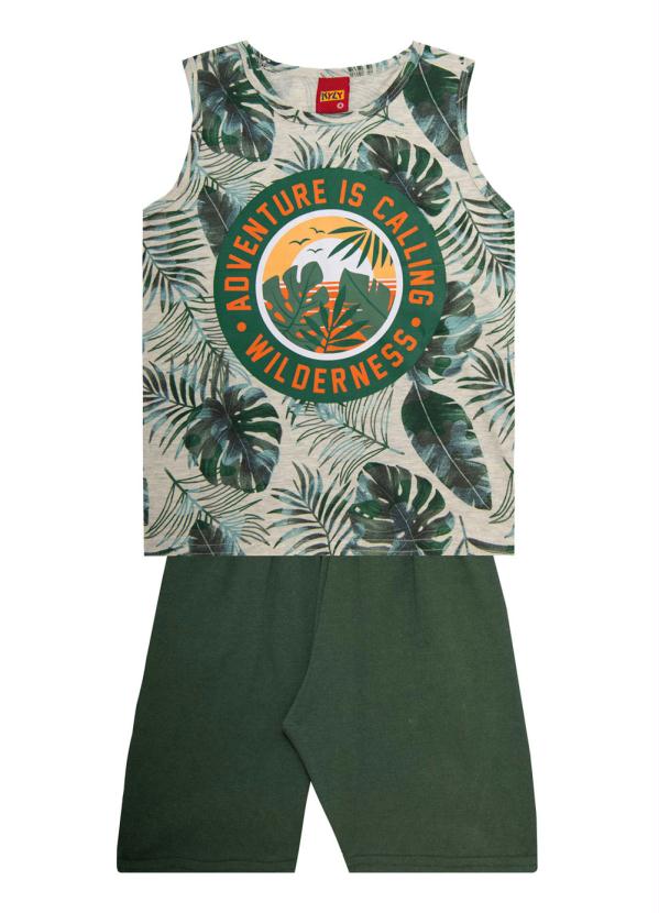 Conjunto Infantil Masculino Verde - Kyly