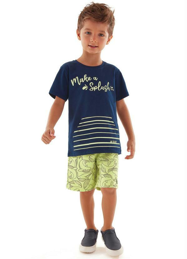 Conjunto Infantil Meninos Azul - Up Baby