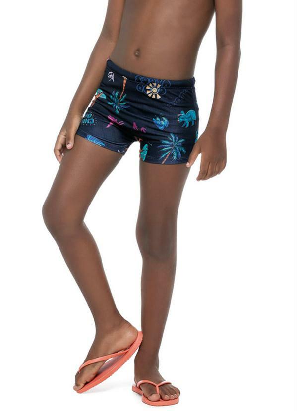 Sunga Boxer Infantil Dinossauros Azul - Trick Nick
