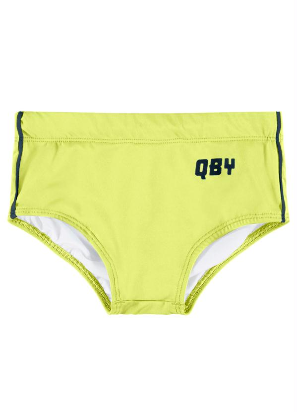Sunga Infantil com Proteção Fps+50 Verde - Quimby