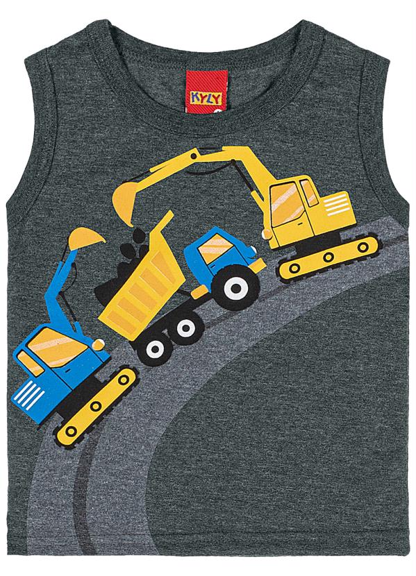 Regata Infantil de Menino Mescla - Kyly