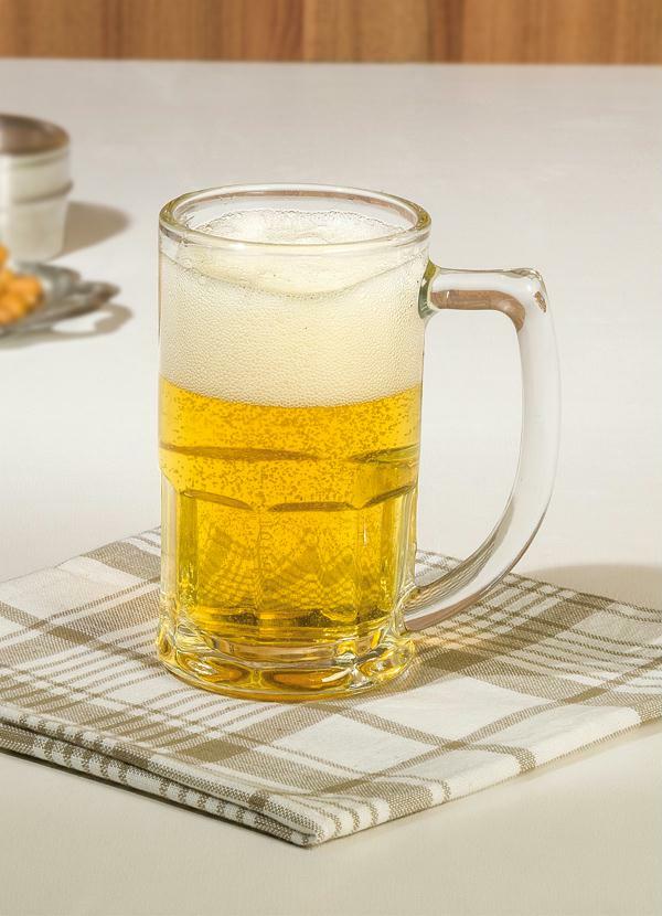 Caneca em Vidro para Chopp 340 Ml - Lar&Lazer